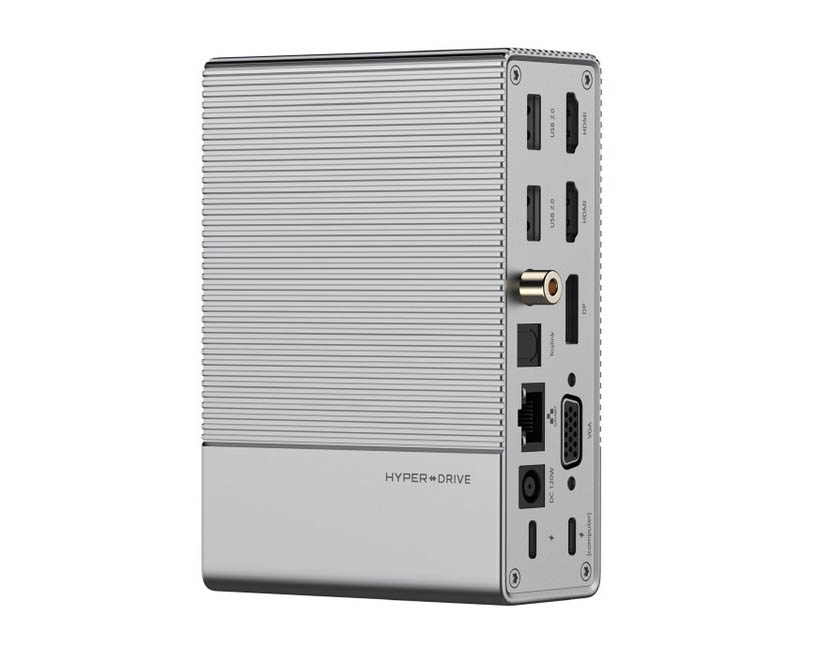 CỔNG CHUYỂN HYPERDRIVE GEN2 18-IN-1 FOR MACBOOK, IPAD PRO 2018-2020