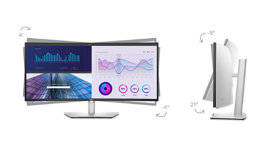 Màn hình Dell UltraSharp U3423WE 34 inch WQHD IPS Cong USB TypeC Chính hãng