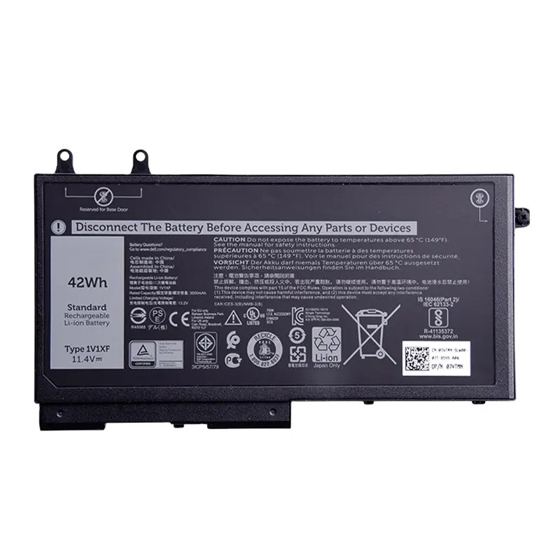 Pin laptop Dell Latitude 5400 5410 5500 5510, 1V1XF NGẮN 42WH (ZIN) – 3 ...