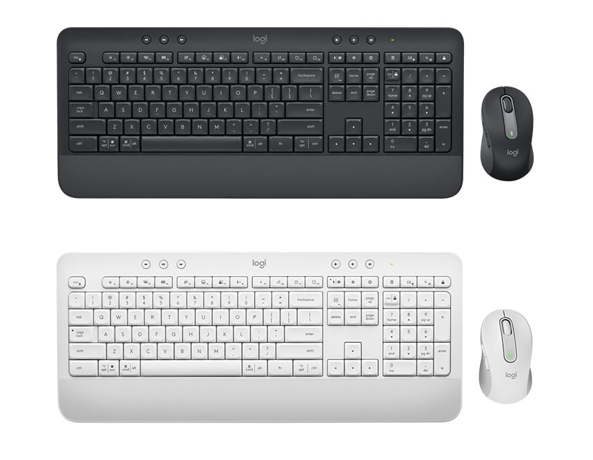 Bàn phím chuột Logitech MK650 Signature Business Không dây Bluetooth ...
