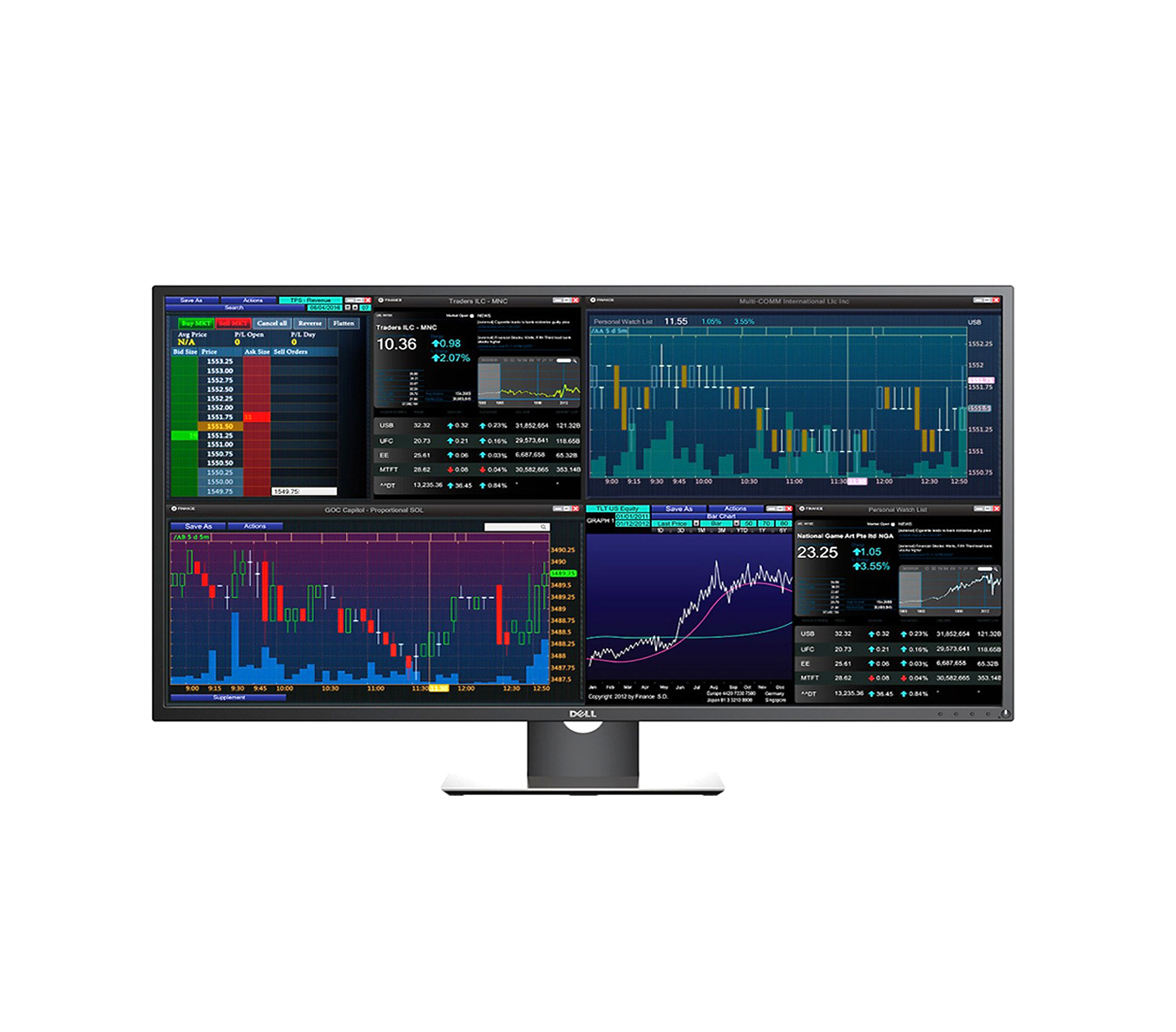 Màn hình máy tính Dell P4317Q 42.51 inch - Ultra HD 4K Chính hãng MỚI 98%