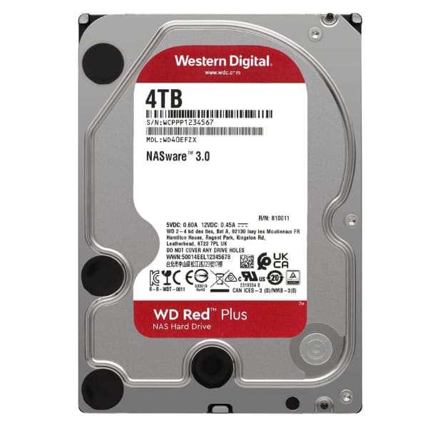 Ổ cứng Western Digital Red Plus 4TB 3.5 inch 256MB Cache 5400RPM ...