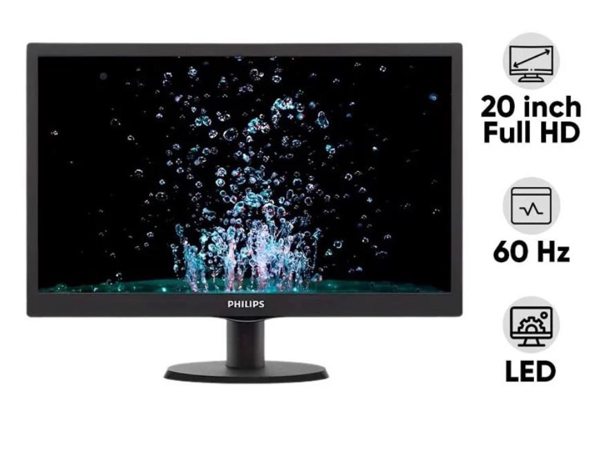 Màn hình LCD 20 inch Philips 203V5LHSB2/74 Chính Hãng