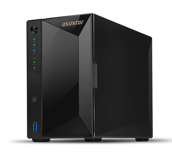 NAS AS4002T Asustor 2-bay Tower Dual Core 1.6 GHz, 2GB RAM Chính Hãng