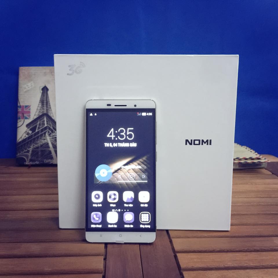 Smartphone Nomi 3 siêu phẩm giá rẻ với thiết kế sang trọng