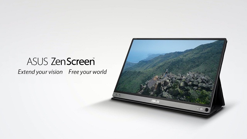 Asus trình làng màn hình di động ZenScreen